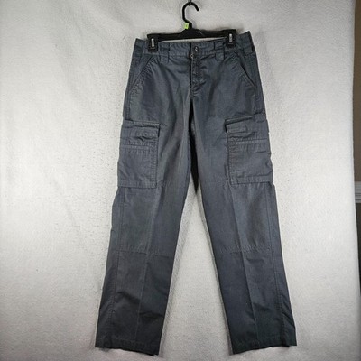 Propper Tactical Cargo Pants Womens 6 Gray Reinforced Ripstop Relaxed ...