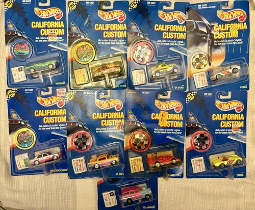 Hot Wheels California Custom Lot x9 VHTF RARE GREAT CONDITION NICE ...