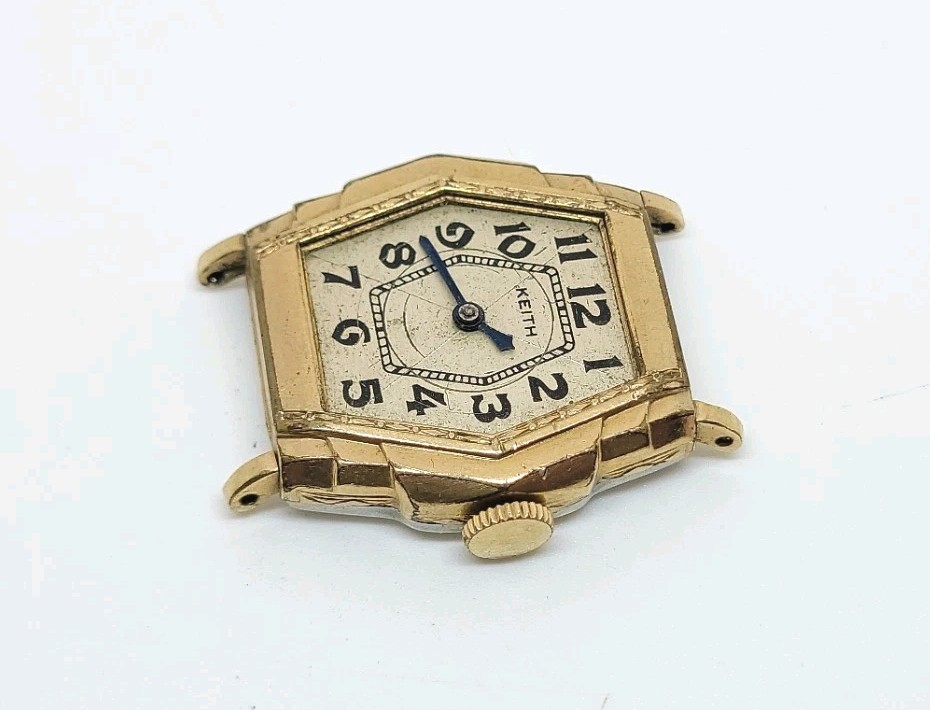 Vintage Keith Hirsch Swiss 7 Jewels Mechanical Wrist Watch For Repair ...