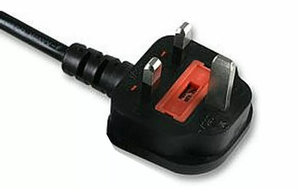 Kettle Lead 3M Metre UK Mains Power Plug to IEC C13 Cable Cord for PC ...