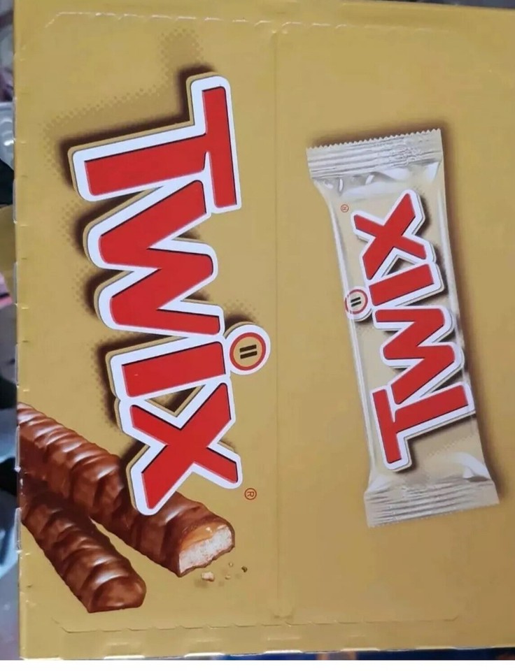 TWIX STD CHOCOLATE BARS 30X 50g FULL BOX.CHEAPEST IN EBAY.DATE: 07/2026 ...