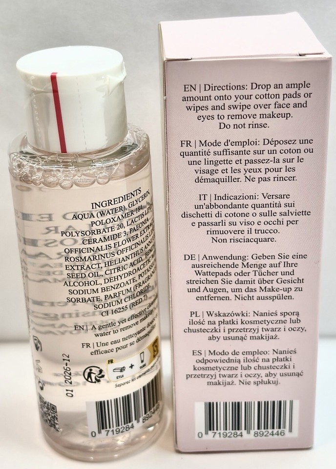 Eclat Skin Limited Edition Micellar Water Rosemary Extract 100ml | eBay