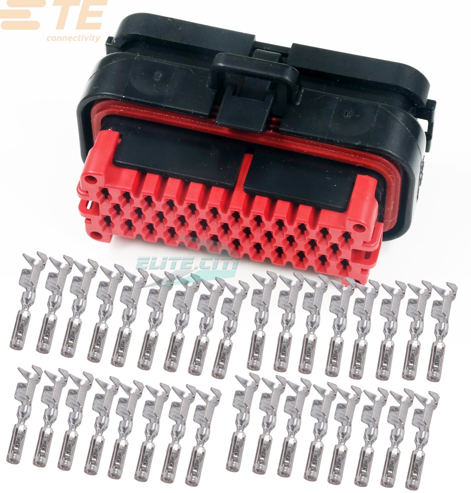 AMPSEAL 35-Pin Electrical Multi Sealed Connector Kit - w/ Terminals 16 ...