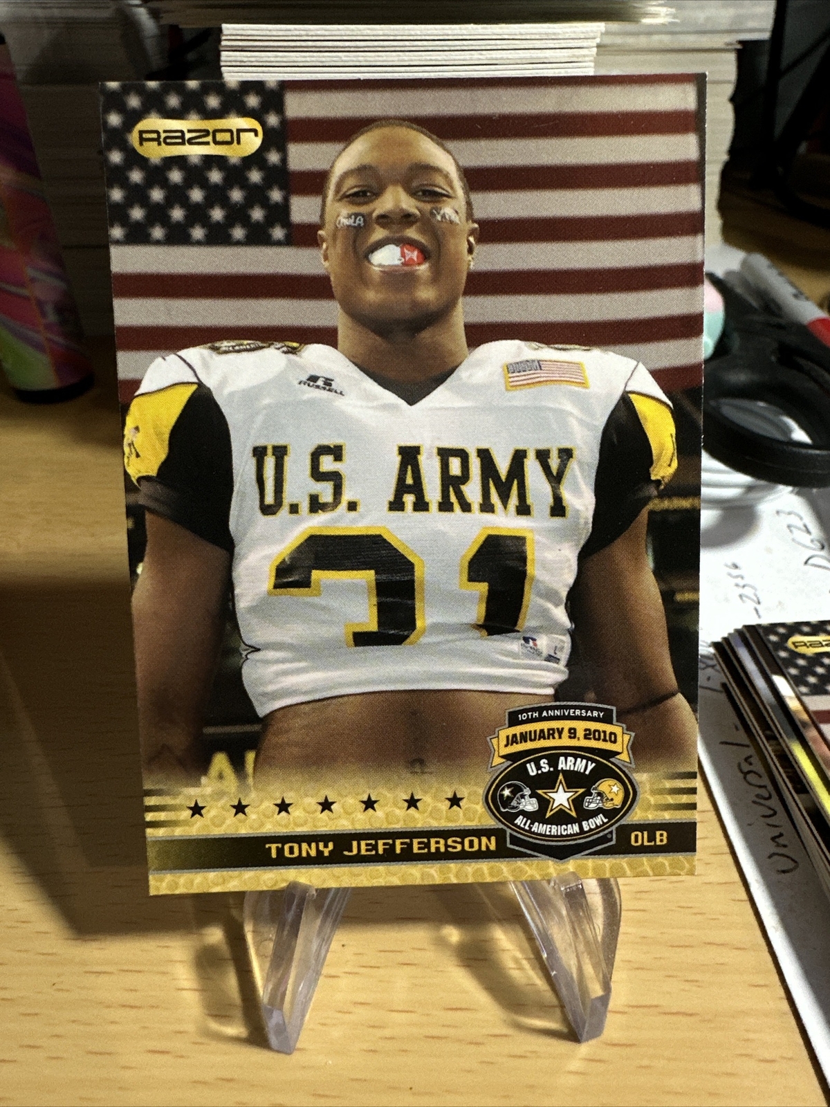 2010 Razor Army All-American Bowl #33 Tony Jefferson | eBay