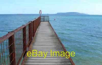 Photo 6x4 Landing jetty and Portland View south from the landing jetty ...