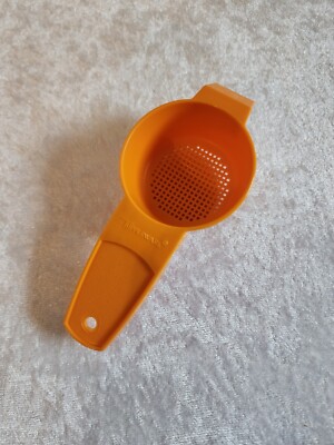 Tupperware Mini Tea Time Strainer Gadget Sifter Sand Toy Orange | eBay