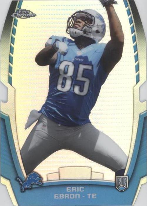 2014 Topps Chrome - Rookie Die-Cuts Eric Ebron #CRDC-EE Refractor (RC ...