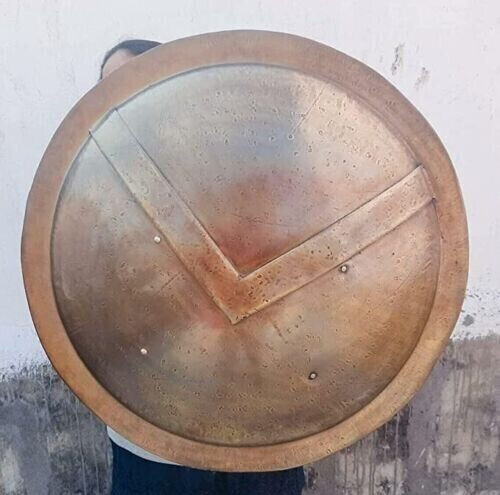 300 Movie 18G MS Shield Spartan Cosplay Battle Halloween Costume ...