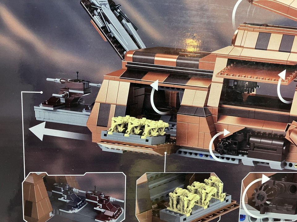 Star Wars Trade Federation MTT Multi Troop Transport Ship NEW! LEGO ...