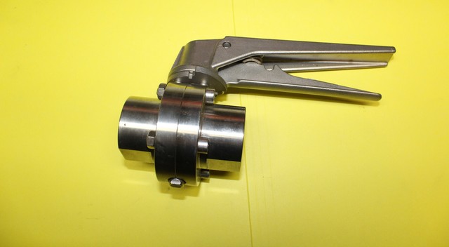 Keystone F250 Stainless Tri-clamp Sanitary 4in Butterfly Valve for sale ...