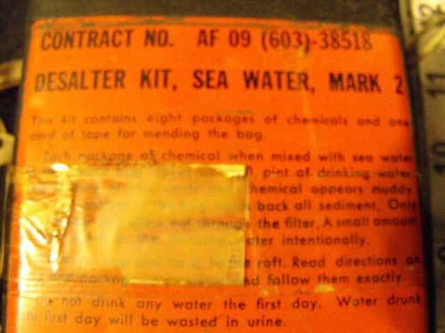 US Military MK2 Sea Water Desalter kit, Dated 4/1962, | eBay