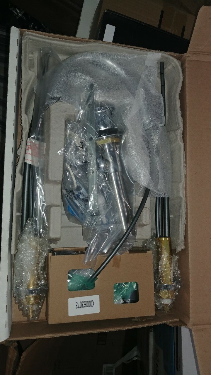 Delta 3538-MPU-DST Lahara 8" 2-Handle Bathroom Faucet with Metal Drain ...