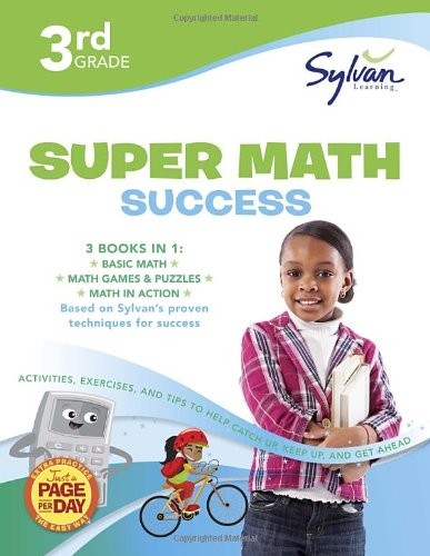 3RD GRADE SUPER MATH SUCCESS: ACTIVITIES, EXERCISES, AND By Sylvan ...