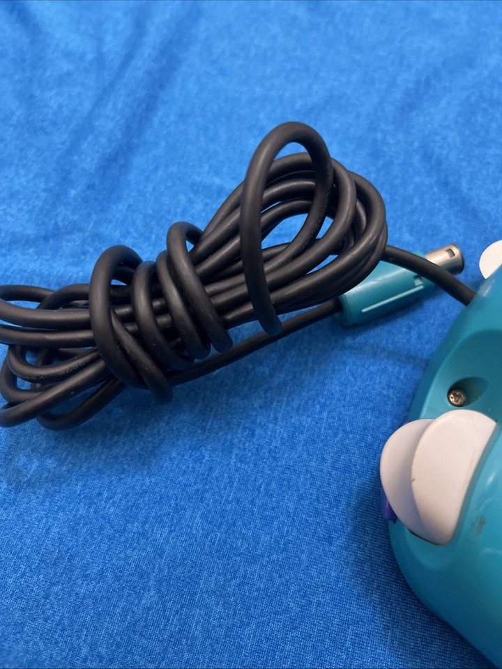 OEM Official Nintendo GameCube Controller Esmeral Blue Fully Tested | eBay