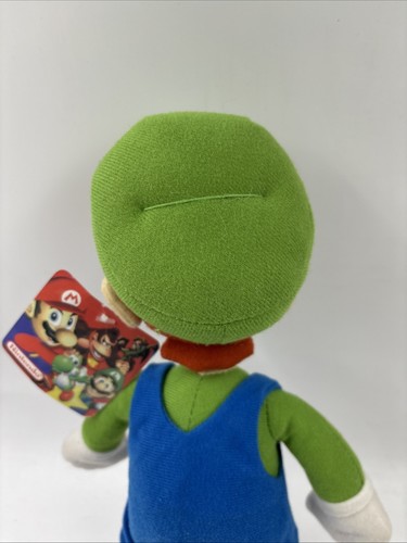 🔥🔥KellyToy Nintendo 2001 Luigi Plush 12”Super Mario Bros RARE WITH TAGS ...