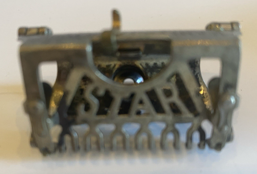 Antique Kampfe Bros Star Single Edge Silver Safety Razor w Blade ...