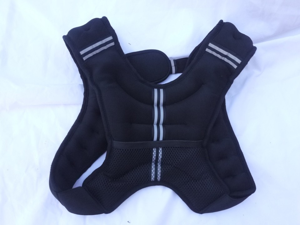 Prodigen Weighted Vest for Women and Men 12 Lbs with Reflective Stripe ...