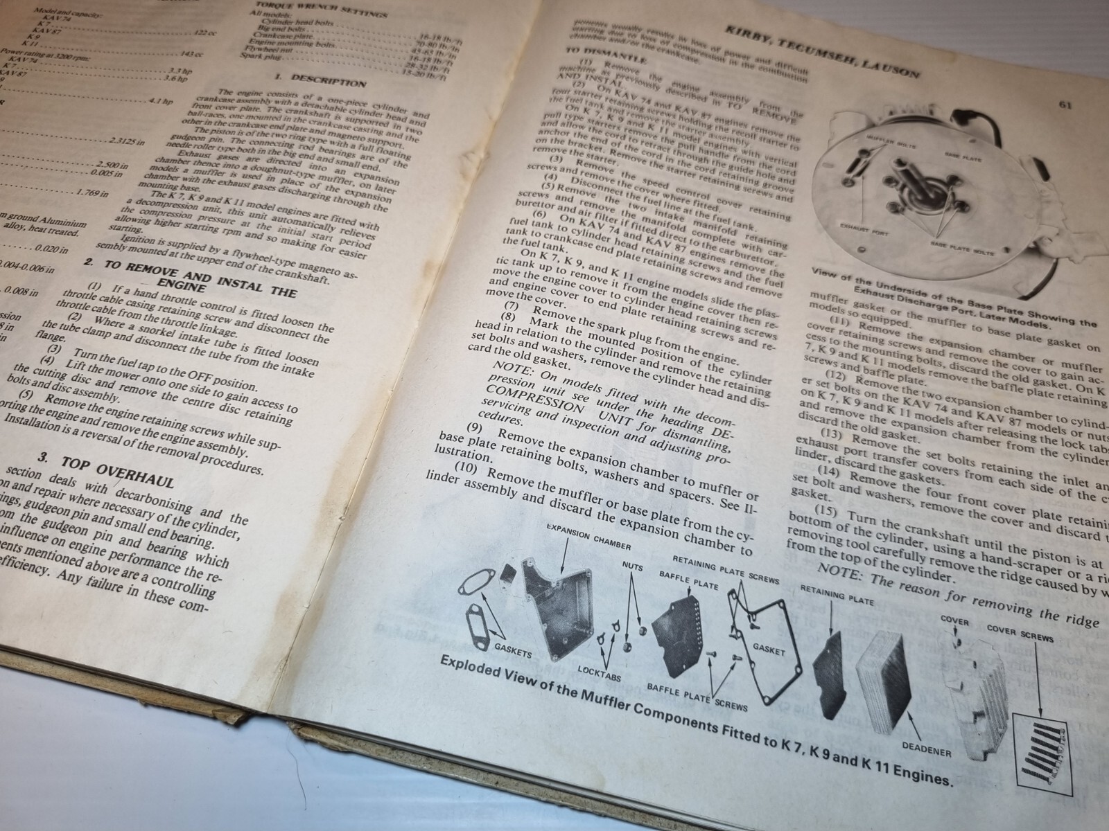 Rotary Lawn Mowers : Rover DIY Workshop SP Manual up to 1978 Repair ...