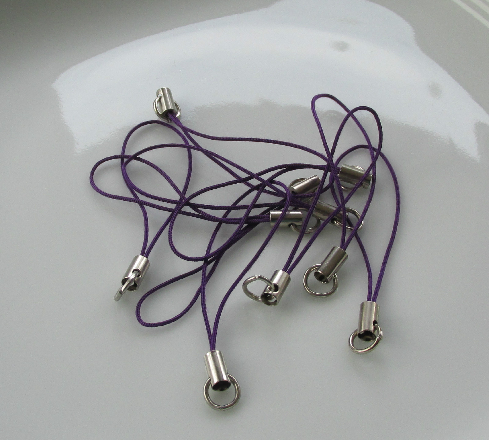 Jewellery Design - Blank Mobile Phone Dangle Strap Lariet String Thread ...