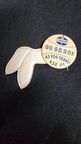 VERY RARE Vintage 1959 White Sox World Series Standard Oil Pin Charm ...
