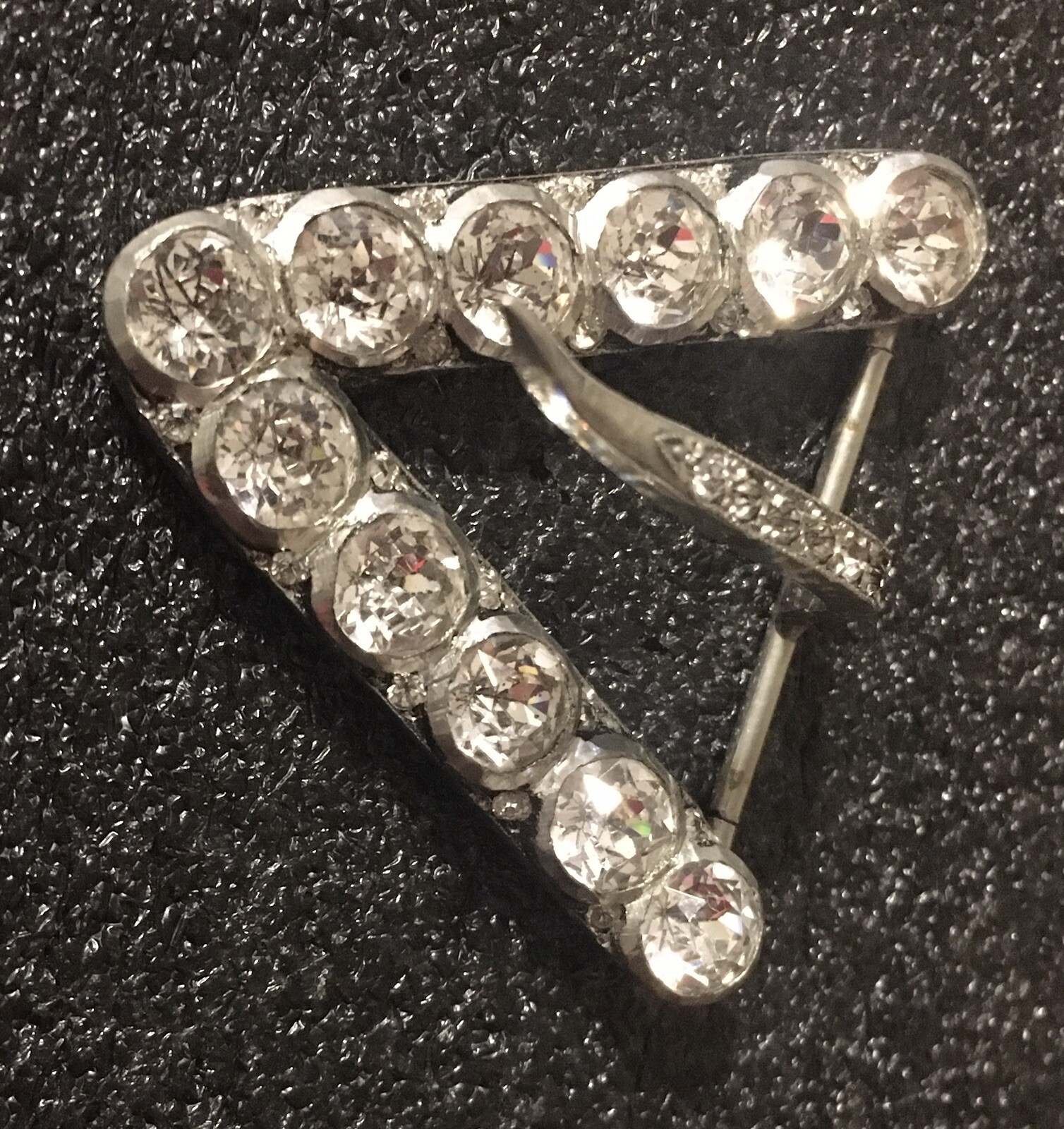 Vintage 1950's Triangle Or Arrow Belt Buckle, Buckle … - Gem