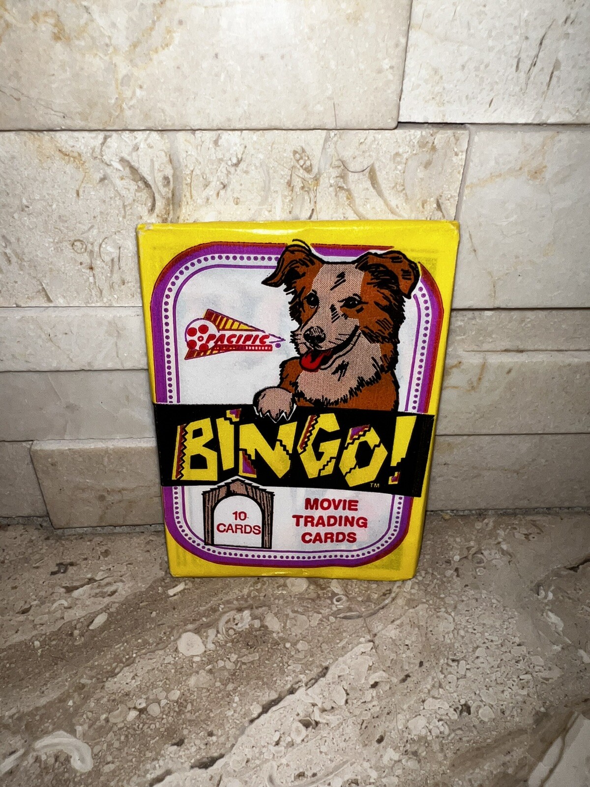 1991 Bingo Movie Trading Cards-10 Card Wax Pack by Pacific | eBay