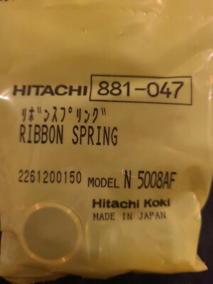 Hitachi Ribbon Spring 881-047 For N5008AF, N5010A, N5021AM And 9 Other ...