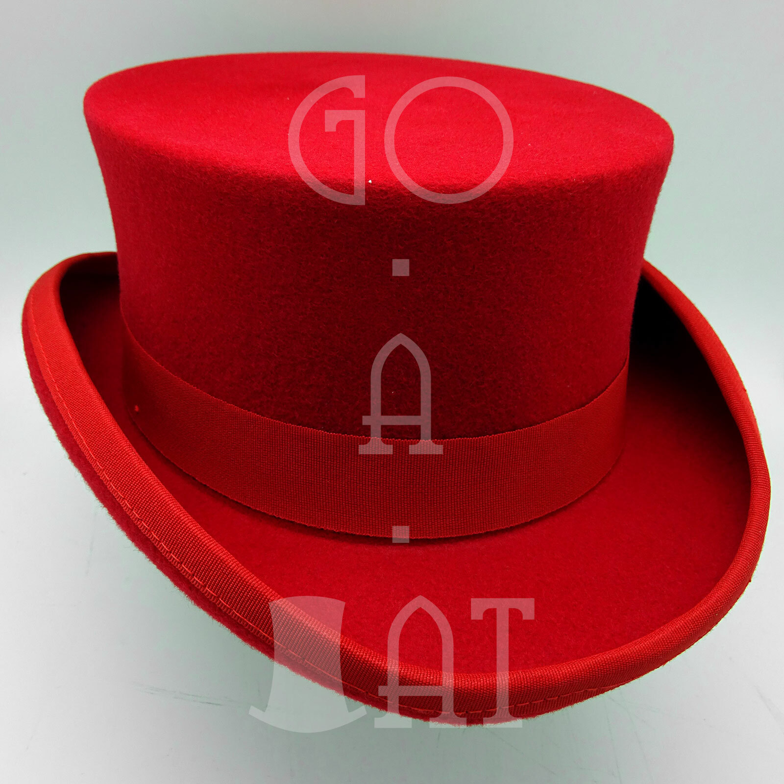CLASSIC Wool Felt Men Top Hat Coachman Victorian Topper Gentlemen ...