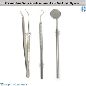 Basic Examination Kits Dental Hygiene Instruments Double Ended ...