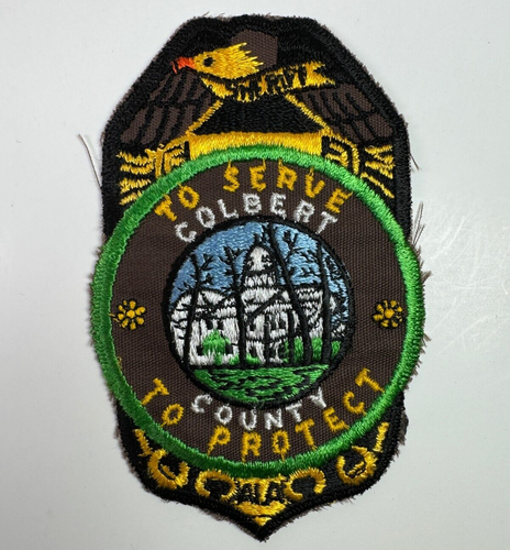 Colbert County Sheriff Alabama AL Patch R10 | eBay