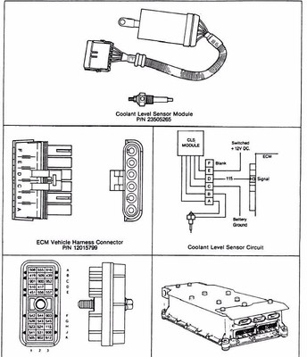 23505265 Detroit Series 60 Coolant Level Sensor Module | eBay
