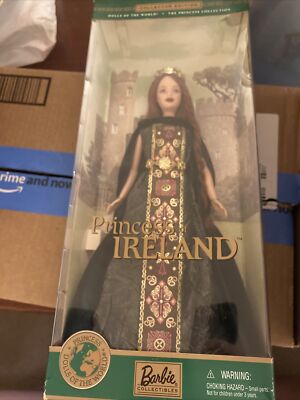 Barbie Princess of Ireland Dolls of the World The Princess Collection ...