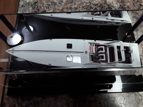 1986 Monogram Miami Vice Scarab Offshore Power Boat Model Kit 3104 for ...