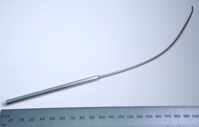Weck #594393 Curved Probe 12" Stainless Steel Surgical | eBay