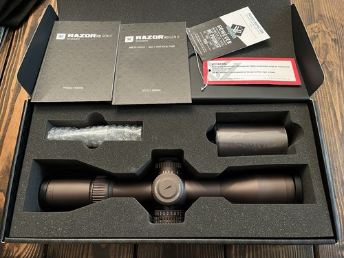 Vortex Razor HD Gen II 3-18x50mm Rifle Scope 34mm Tube RZR-31804 | eBay