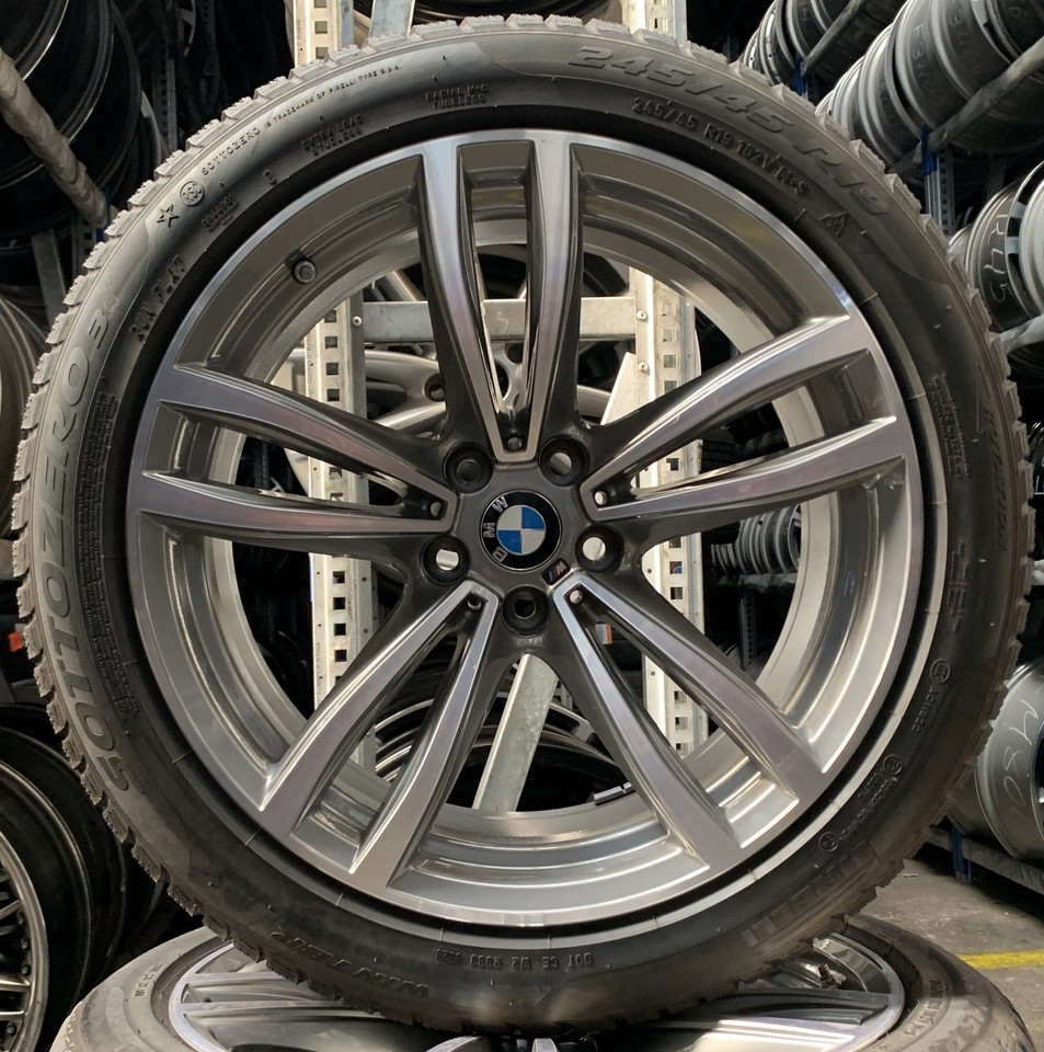 4 Orig BMW Winterräder Styling 647 M 245/45 R19 102V 6er G32 7er ...