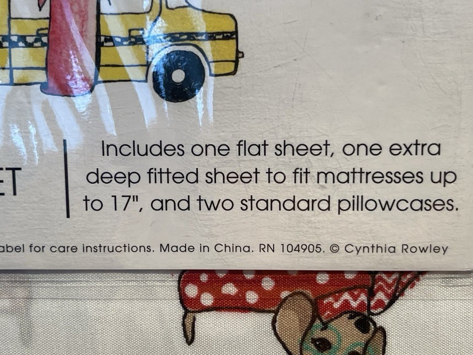 NWT Cynthia Rowley 4pc Queen Sheet Set Flannel Christmas Holiday ...