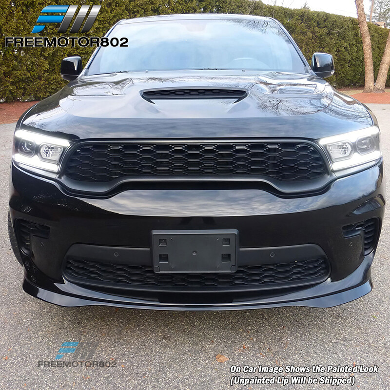 Fits 2021-2024 Dodge Durango Front Bumper Lip 21+ Hellcat Style ...