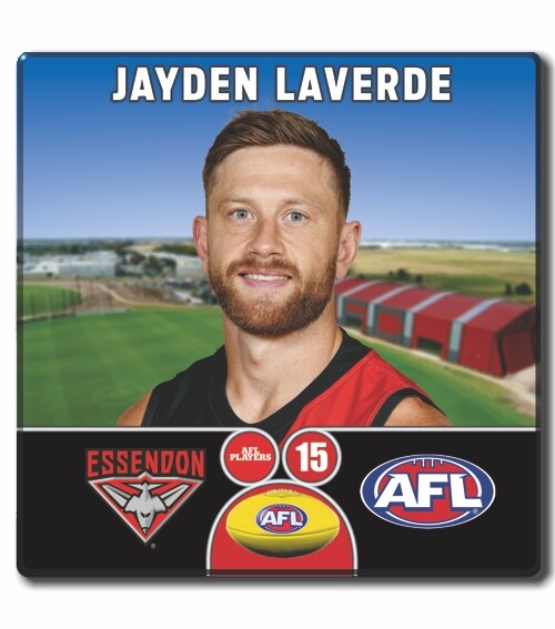 2024 AFL Essendon Football Club - LAVERDE, Jayden | eBay