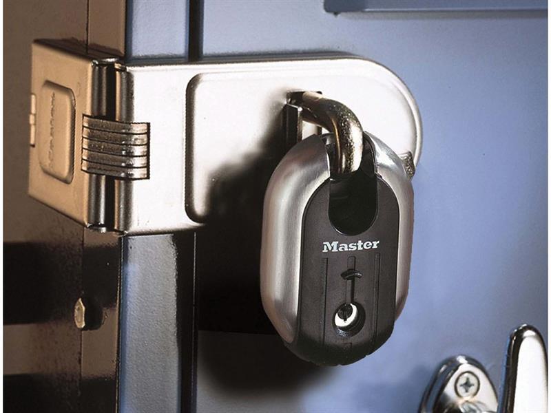 Master Lock Excell™ Titanium Reinforced 60mm Padlock MLKM187 | eBay