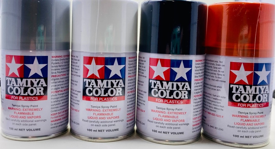 Tamiya Lacquer Spray Paint TS Series 100ml for Plastic Models | eBay