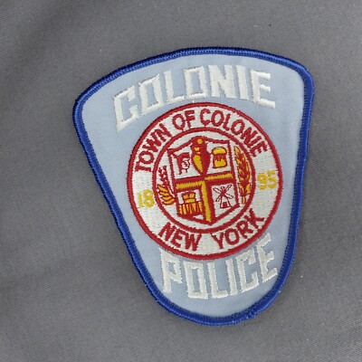 Colonie NY New York 4.5" Shoulder Patch | eBay