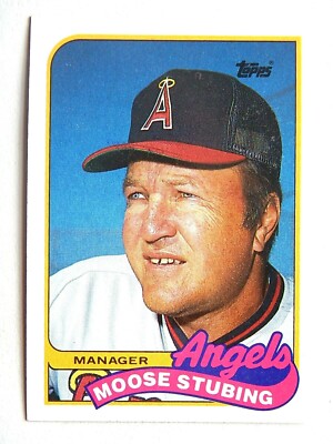 Moose Stubing #444 Topps 1989 Baseball Card (California Angels) | eBay