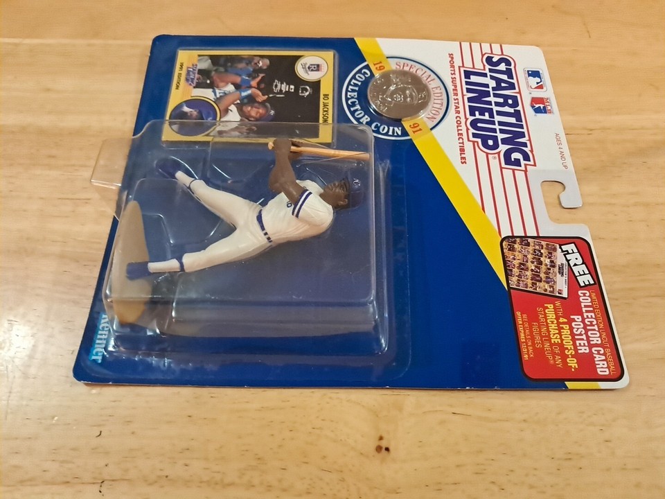1991 BO JACKSON KENNER STARTING LINEUP KC Royals | eBay