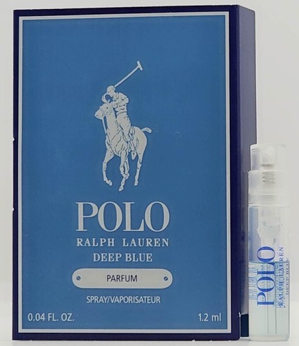 POLO Ralph Lauren Deep Blue Fragrance Sample Parfum Spray .04 fl oz / 1 ...