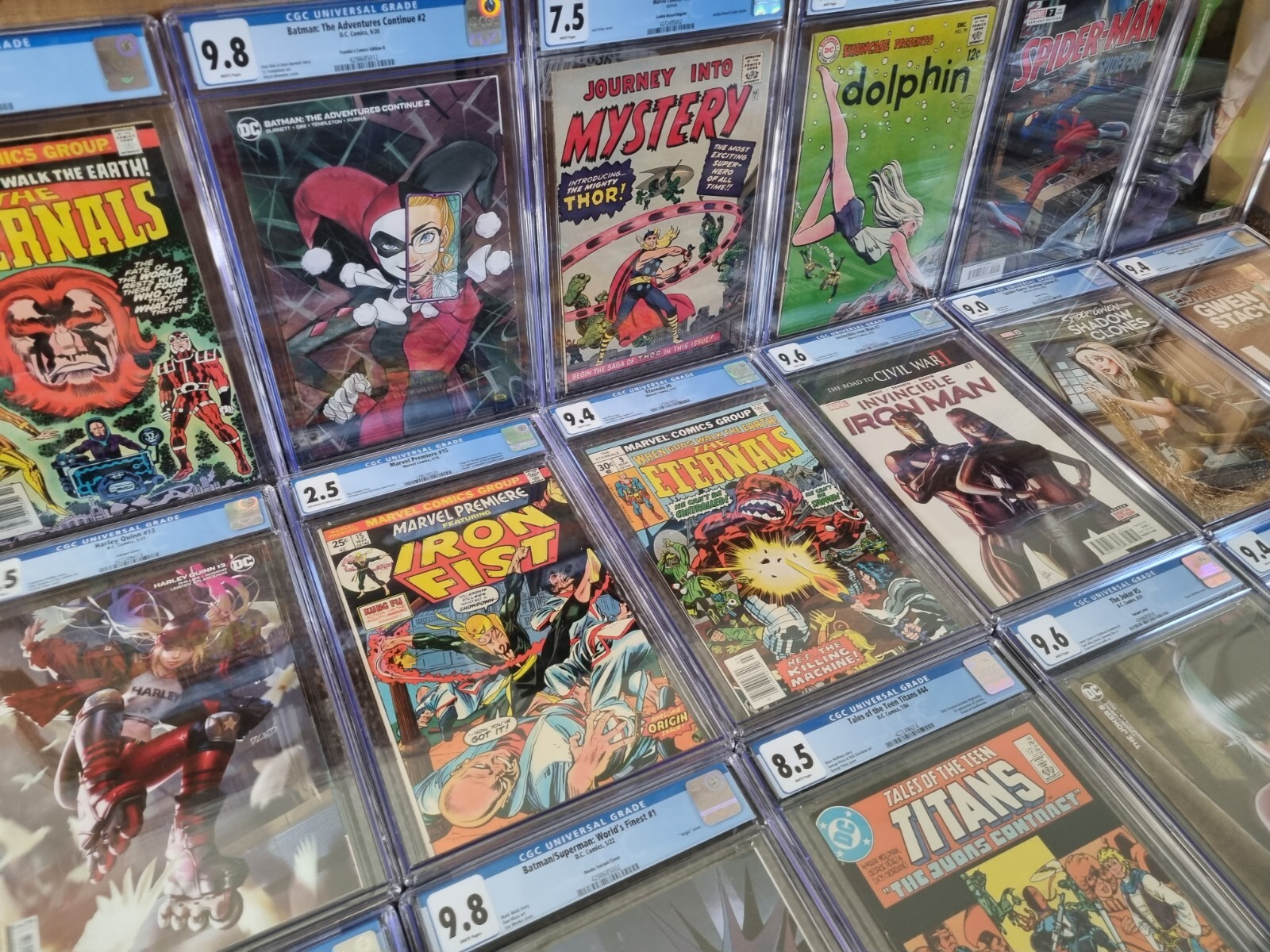 CGC Comic Lot, Graded Comic Bundle, Marvel DC Comic Lot | eBay