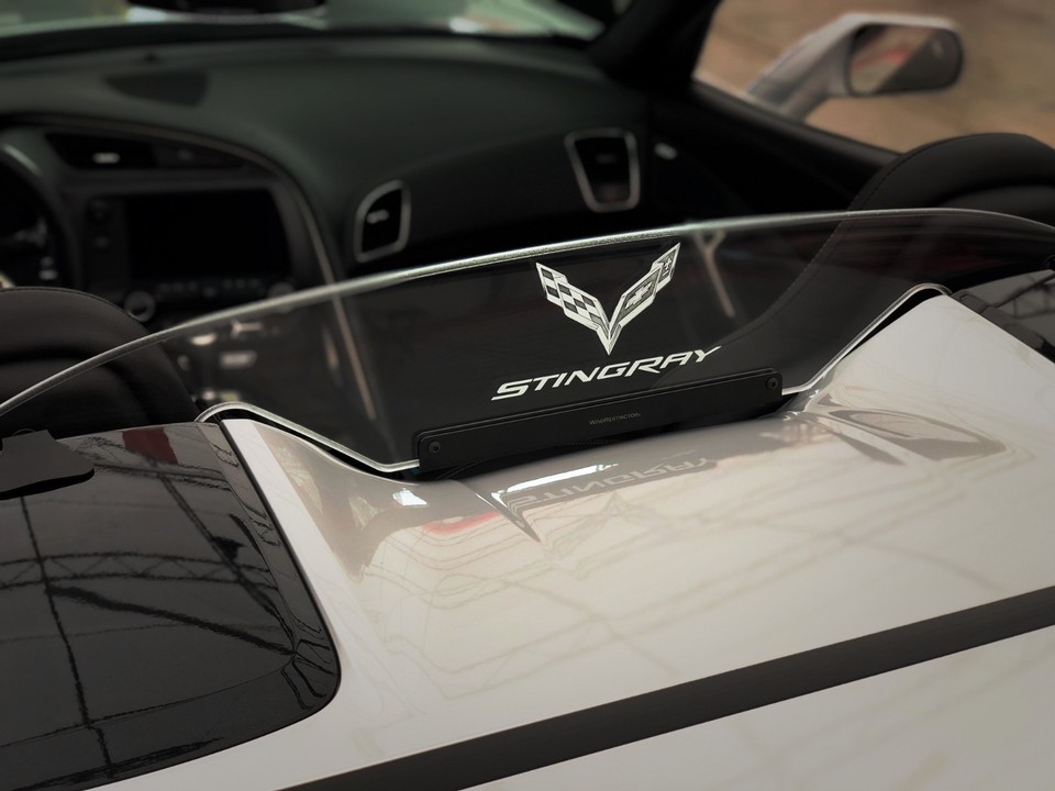Wind Screen for Corvette Stingray Convertible C7 - windrestrictor wind ...