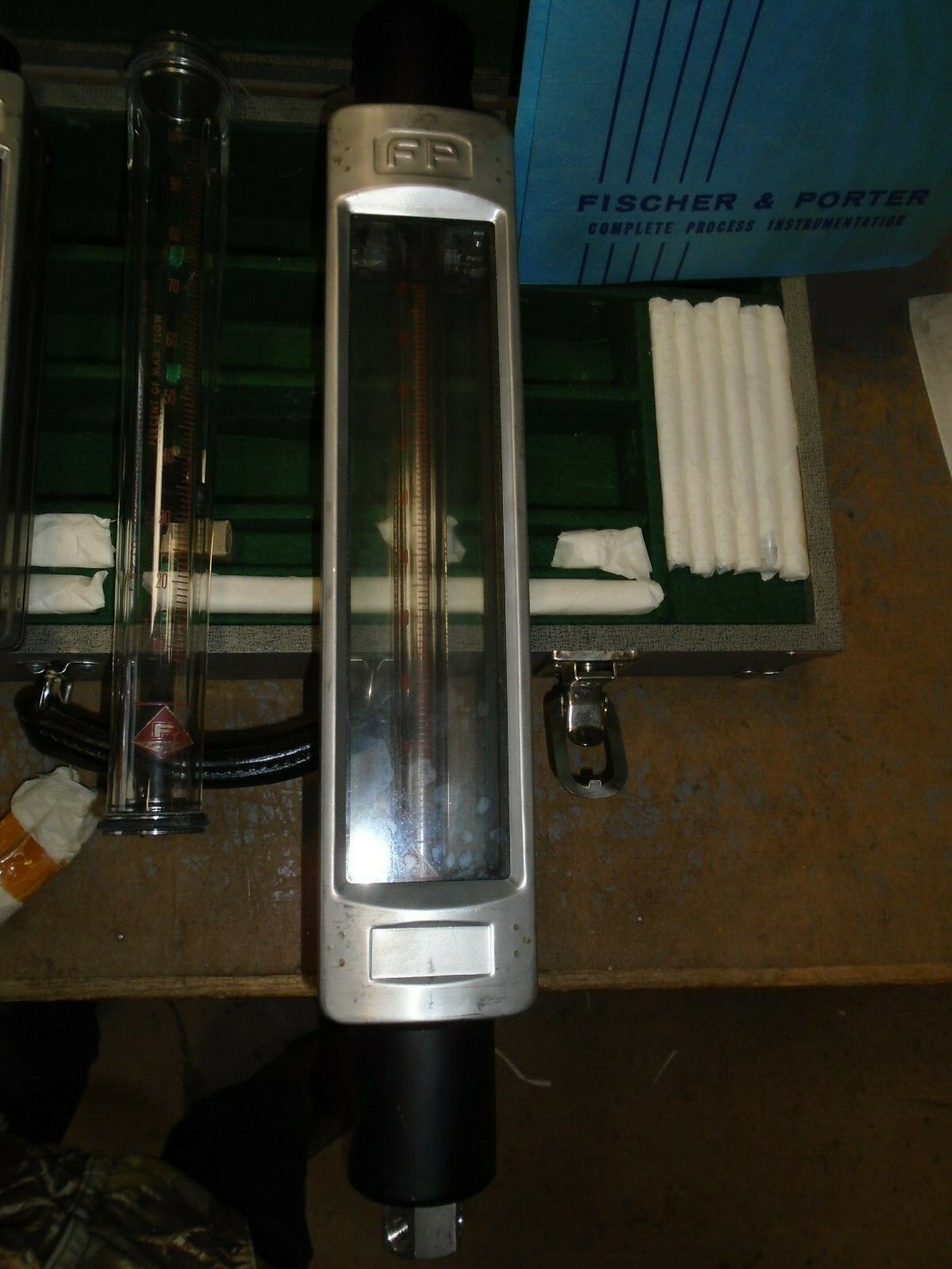NOS!!! Vintage Fischer & Porter Flowrator Flow Meters w/Box Model ...