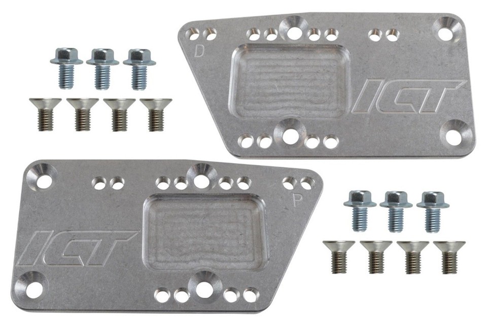 SBC to LS Engine Motor Mount Swap Brackets for Installing LS1 into SBC ...