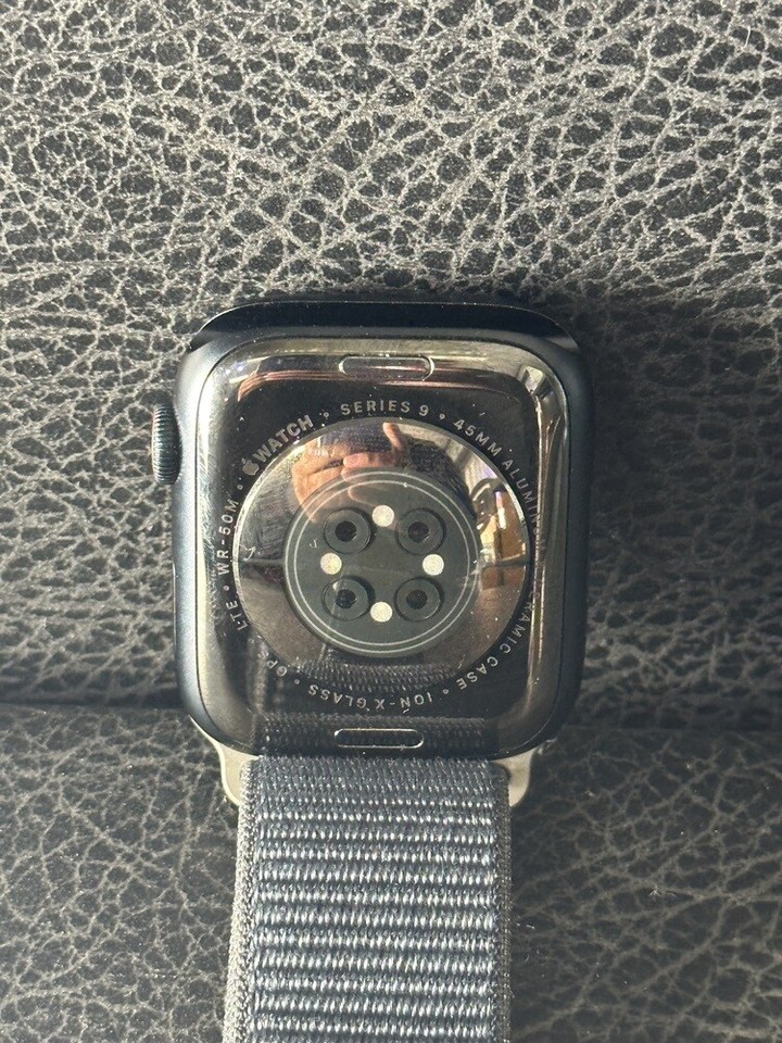 Apple Watch Series 9 GPS + Cellular Stainless Steel Case A2984 with ...